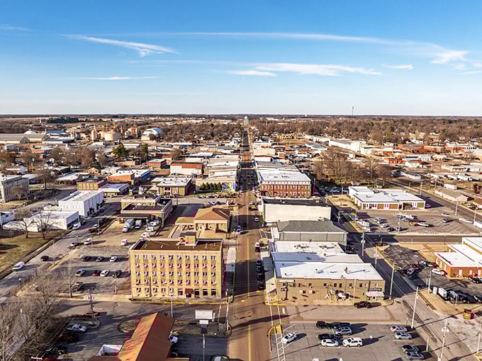 Union City's courthouse square stands proud like a scene from "Andy Griffith," minus the drama.