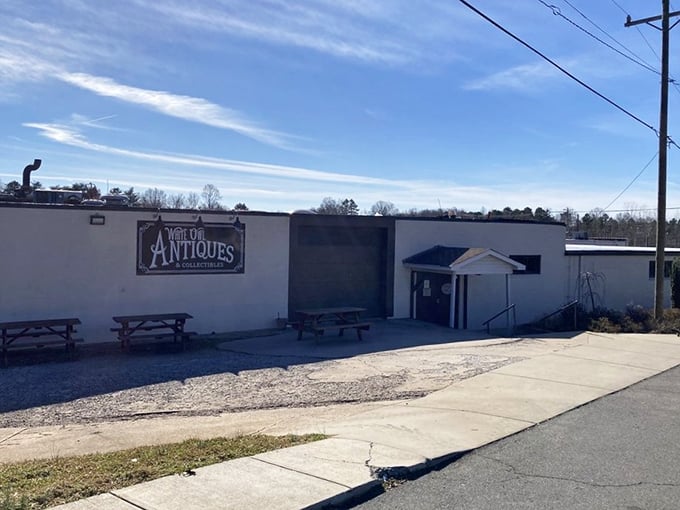 White Owl Antique Mall's unassuming exterior is the perfect disguise for the wonderland of treasures hiding inside.