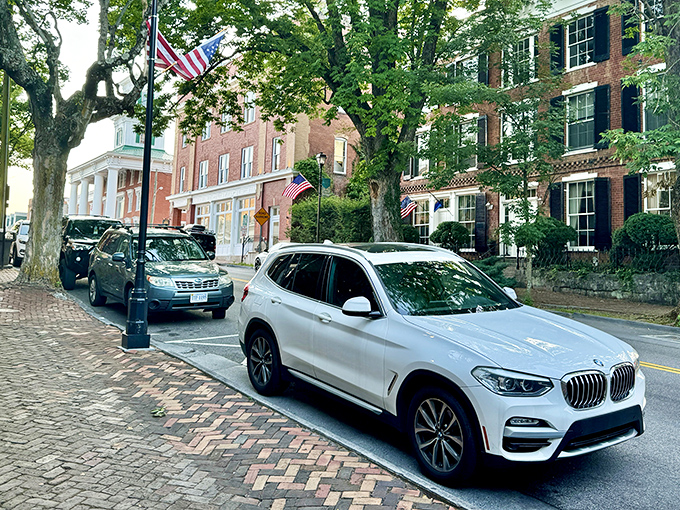 Brick sidewalks and stately buildings prove that some things just get better with age, like fine wine.