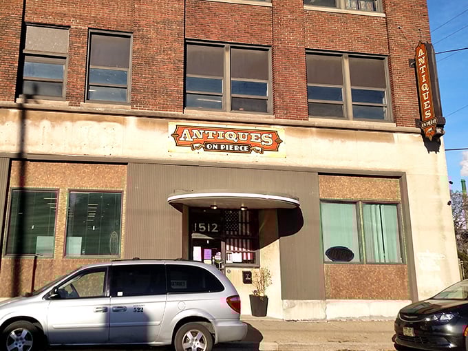 Urban archaeology at its finest. This brick building houses the fossilized remains of America's coolest stuff.