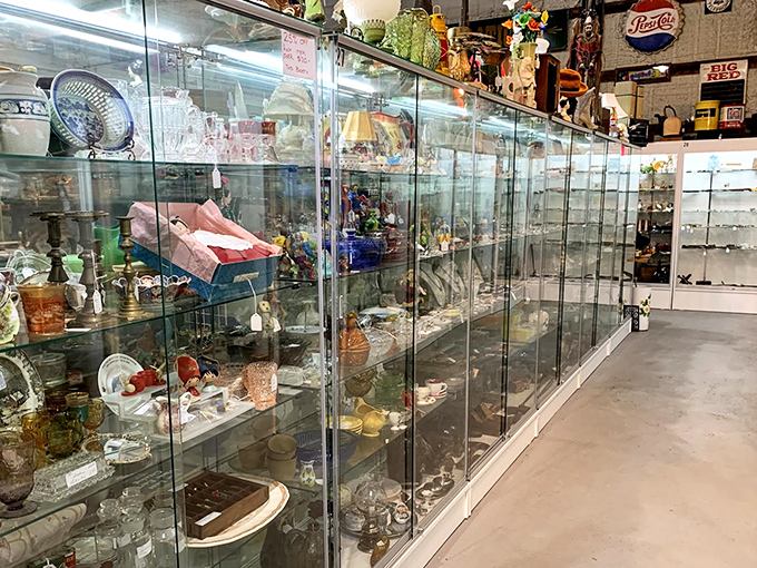 Multiple levels of vintage magic await behind these doors, like a department store for time travelers.