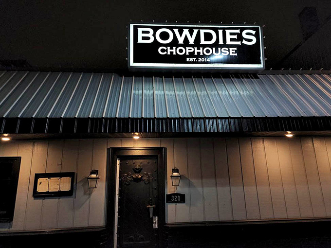 Don't judge this steakhouse by its modest cover - great beef needs no fancy dress code.