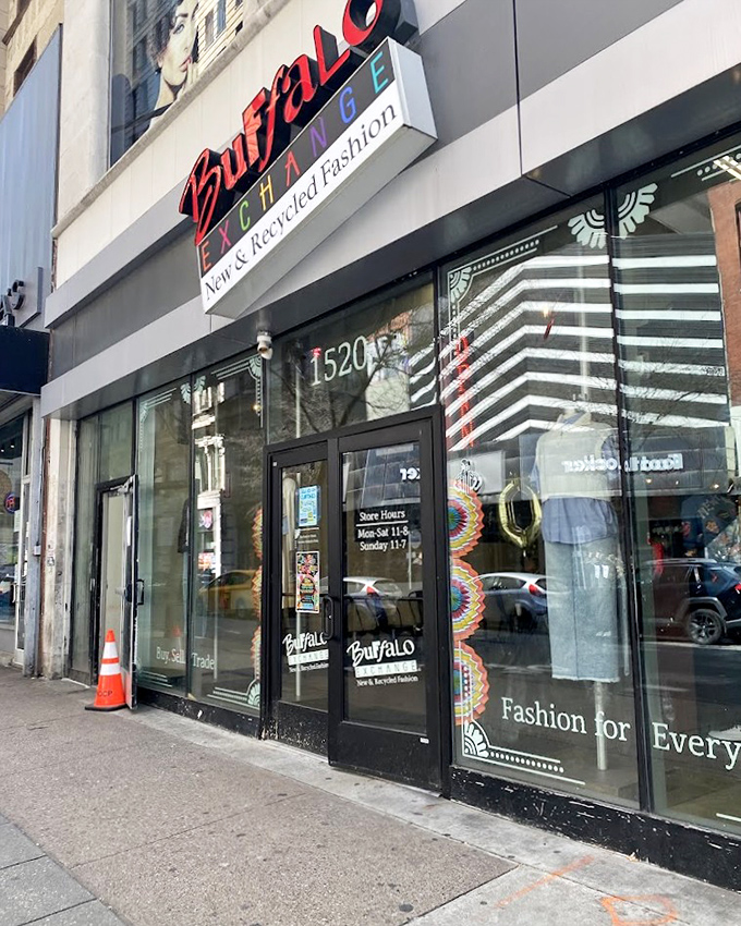 Urban chic meets second-hand savvy at Buffalo Exchange. The storefront promises fashion finds that won't break the bank.