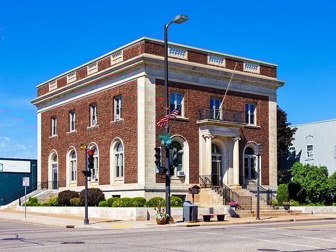 Chippewa Falls' historic buildings stand like patient sentinels, watching over generations of unhurried conversations and chance meetings.