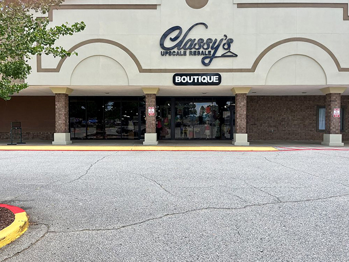 When a thrift store calls itself "upscale resale," you know they're not kidding around about quality and style.