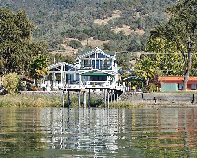 Crystal-clear waters and mountain reflections create nature's own screensaver right outside your affordable front door.