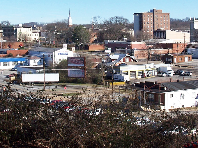Those hills in the distance whisper promises of adventure while downtown offers its own urban treasures.