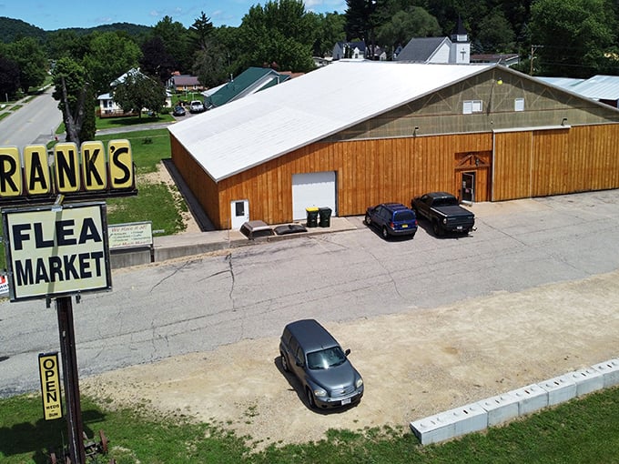 Rural Wisconsin's answer to a shopping mall. This wooden wonderland houses generations of memories waiting for new homes.