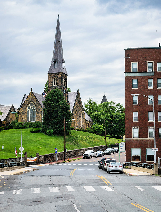 Cumberland&rsquo;s historic charm rises with its steeples, where old stone churches and classic architecture tell stories of the past.