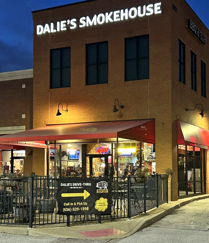 Those evening lights create the perfect ambiance for a barbecue feast that'll make your taste buds dance.