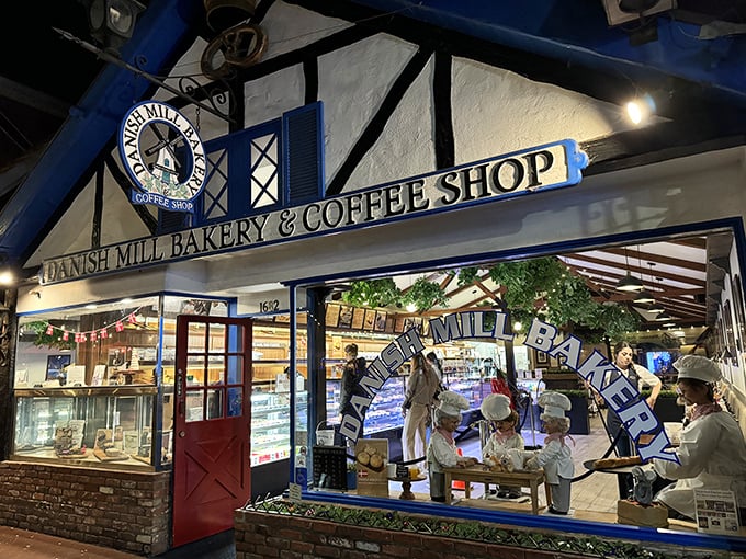 Sometimes the best bakeries look like cozy cottages where fairy tale pastries come to life.