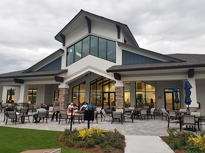 Modern clubhouse design meets old-school hospitality in this slice of affordable Florida heaven.