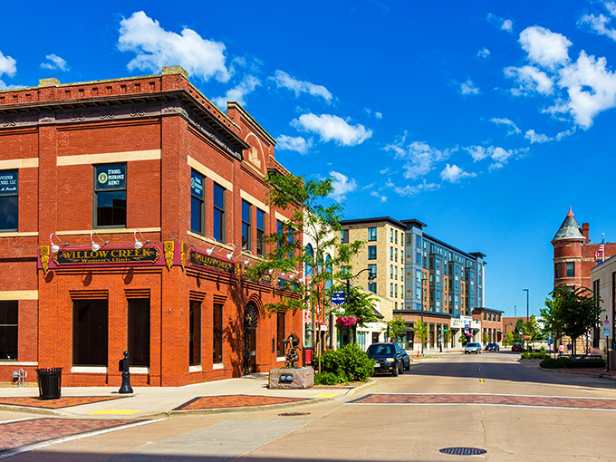 Eau Claire: Where historic charm meets modern development without the hefty price tag. This downtown knows how to age gracefully!