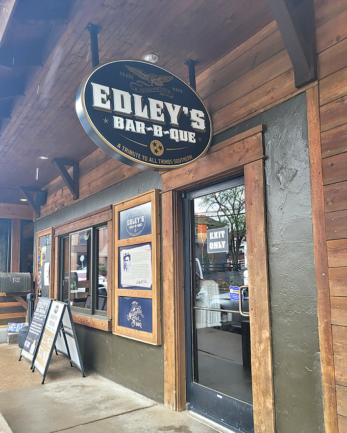 Where the scent of slow-cooked meat is a siren song, luring you in for a taste of pure Southern comfort.