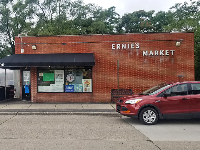 Where sandwich artistry meets neighborhood charm. The sign simply says "Market," but locals know better.