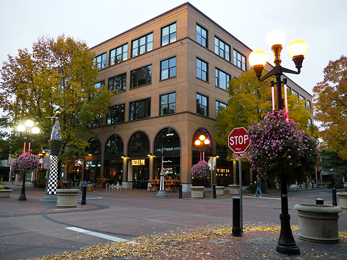 The kind of street where you might actually know your neighbors and the barista remembers your order&mdash;Hood River's downtown charm.