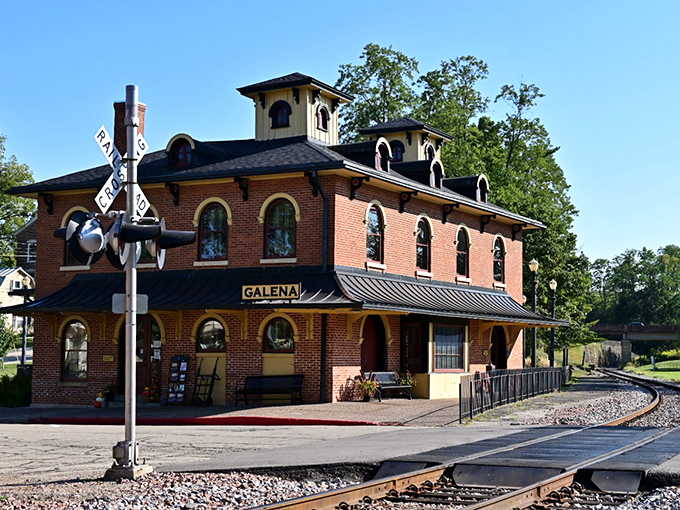 This historic depot still echoes with memories of steam trains and bustling travelers