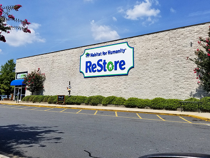 This warehouse of wonders proves that helping others can also help your decorating budget beautifully.