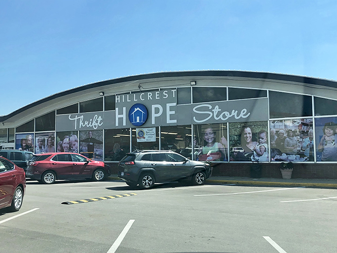 Hillcrest Hope's modern architecture proves thrift stores don't have to look like dusty old warehouses anymore.