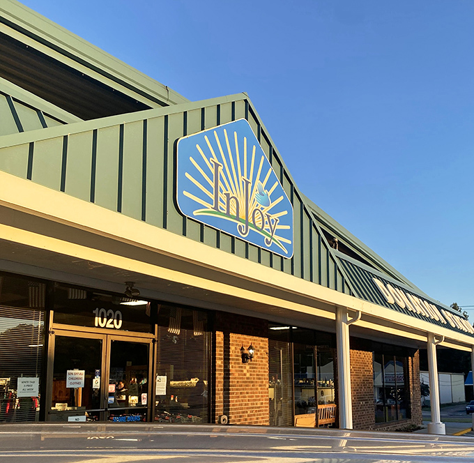 That sunny logo promises exactly what's inside - pure joy for anyone who loves discovering hidden gems at incredible prices.