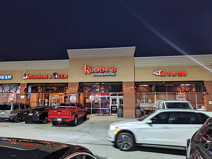 That sleek exterior promises whiskey and BBQ &ndash; two things that go together like peanut butter and jelly.