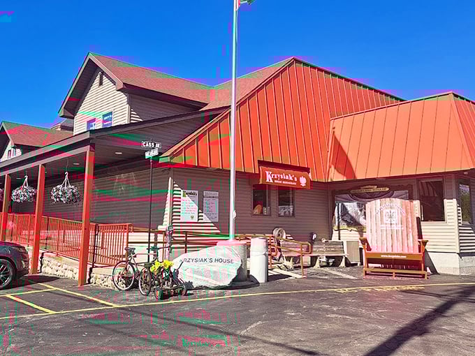 When your restaurant looks like a cozy ski lodge, you know the food inside is going to warm your soul.