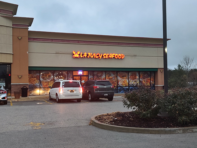 That inviting storefront practically shouts "fresh seafood daily" without saying a word - smart marketing, indeed.