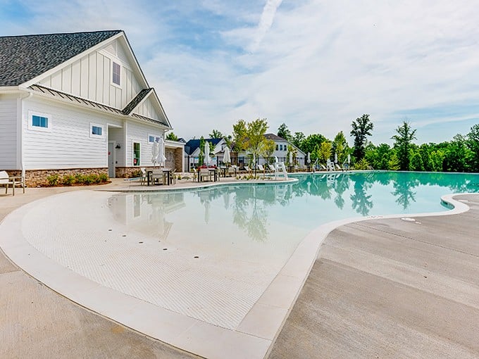 This resort-style pool makes every day feel like vacation without the hassle of packing suitcases.