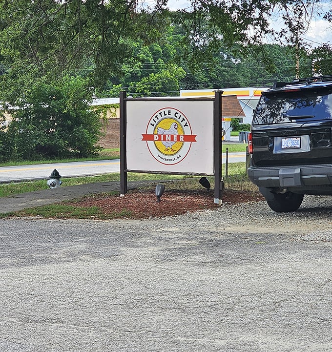 Little City Diner's cozy charm makes you want to cancel all your plans and just linger longer.