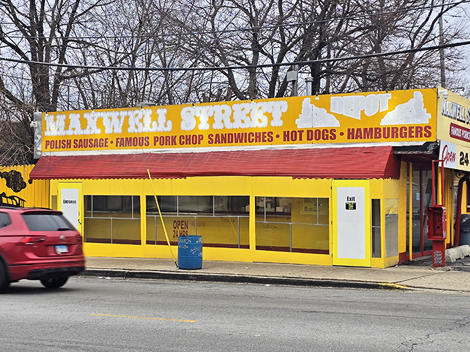 When you need pork chops or seafood at 3 AM, this bright corner becomes salvation.