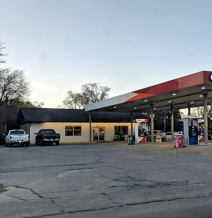 From gas pumps to gravy boats - this transformed station now fuels folks with country cooking instead.