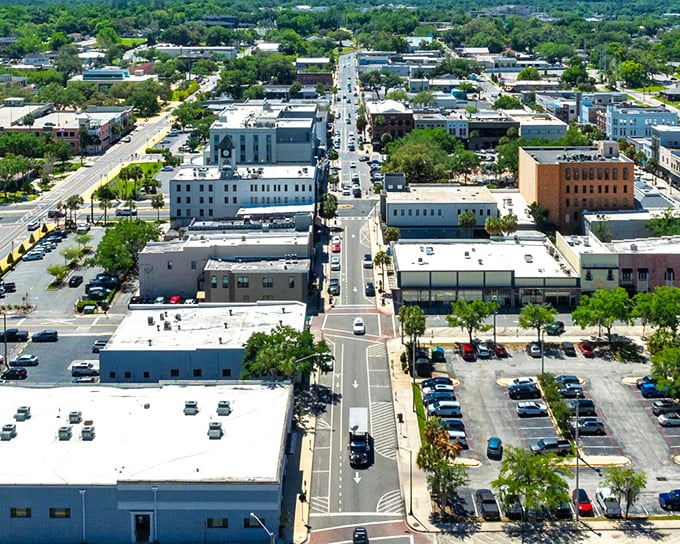 Main Street America lives on in places like this, where every building has character.