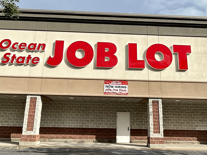 Behind that simple sign lies a labyrinth of bargains that would make even the most frugal shopper's heart race with excitement.