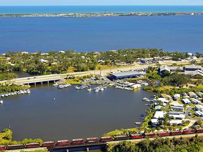 The Palm Bay's hidden treasure where waterfront communities offer sunset views that would cost millions elsewhere. Houston, we have a bargain!