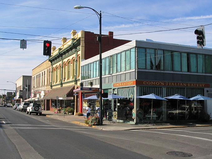 This charming street scene proves that cowboy country can be surprisingly gentle on your wallet.