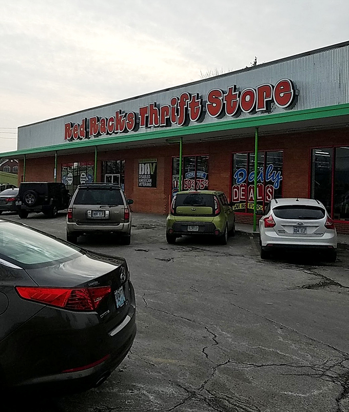 This brick-and-mortar treasure chest proves that the best deals often hide behind the most unassuming facades.