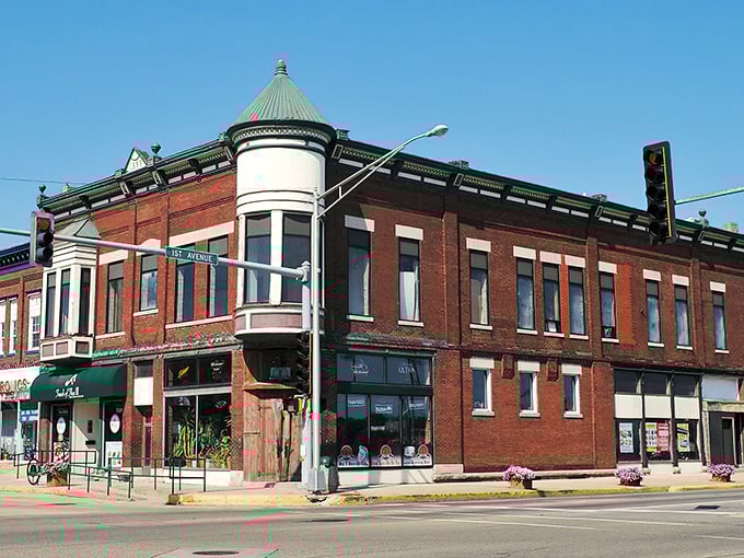 This is where Norman Rockwell would set up his easel, capturing pure American authenticity.