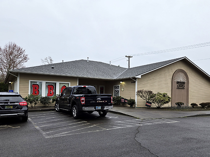 The simple exterior hides complex flavors that transform ordinary afternoons into memorable barbecue adventures for everyone.