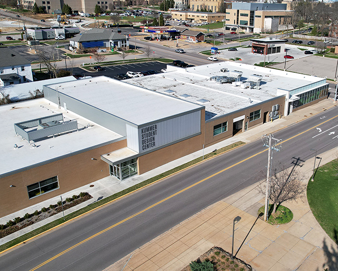 The Kummer Student Design Center in Rolla stands as a reminder that entertainment doesn't have to break the bank in retirement.