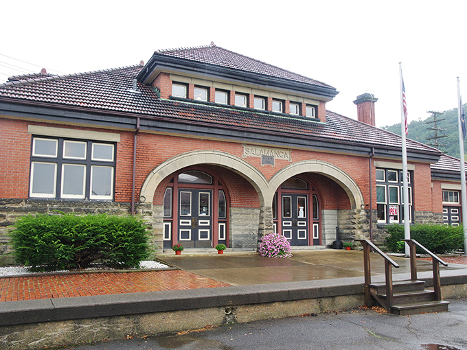 Salamanca's historic train depot stands as a reminder that sometimes the best destinations are the ones that don't derail your budget.