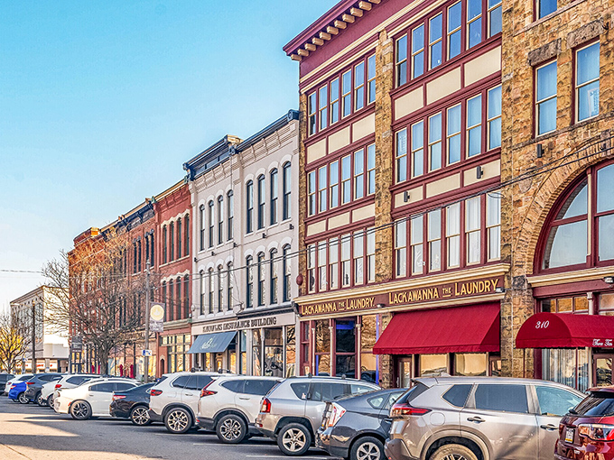 The Electric City's skyline rises modestly against green mountains, proving bigger isn't always better in life.