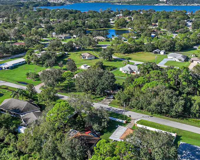 These tree-lined neighborhoods prove that Florida living doesn't always mean palm trees and pink flamingos everywhere you look.