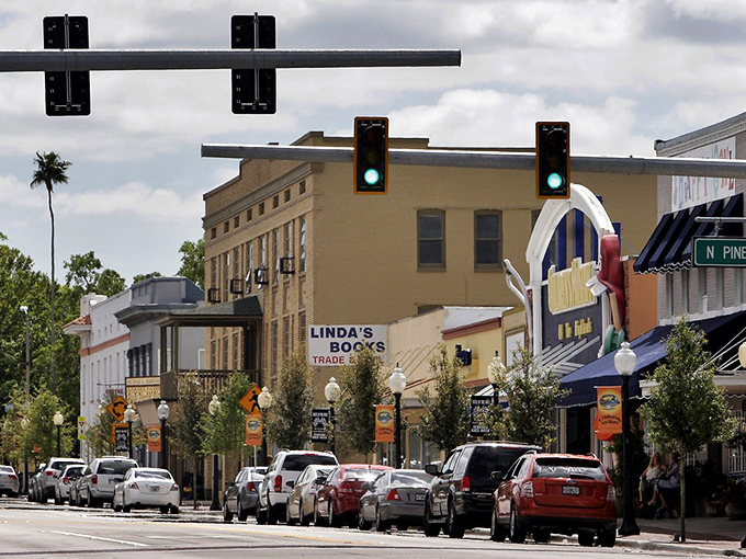 Wide sidewalks and friendly facades invite you to slow down and savor small-town Florida living.