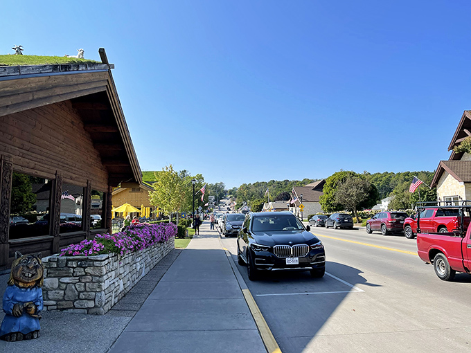 Small-town charm meets Door County beauty where the sidewalks are wide and the pace is wonderfully slow.