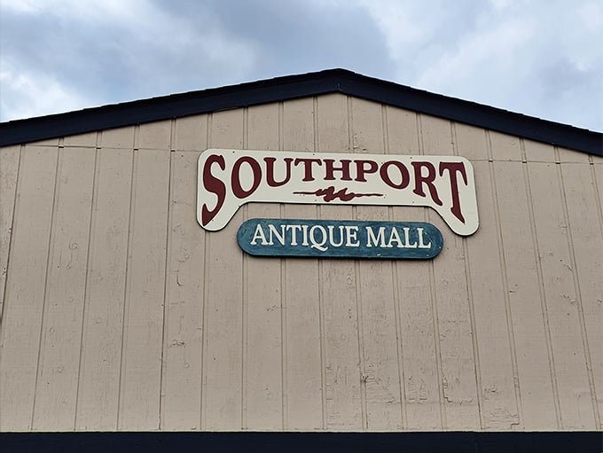 Sometimes the best adventures start with the simplest invitation: a friendly sign and an open door.