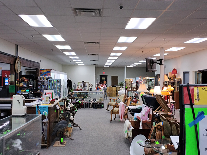 This modern flea market proves that finding vintage gems doesn't require roughing it in uncomfortable conditions.