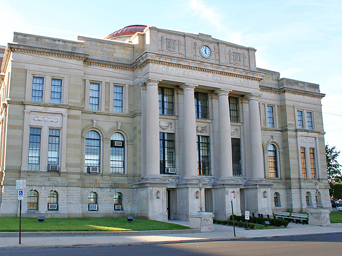 This stately building proves that government architecture once prioritized beauty alongside function and purpose.