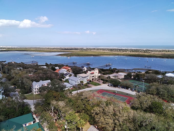 St. Augustine's waterfront views remind you that some office locations have been premium real estate for centuries.