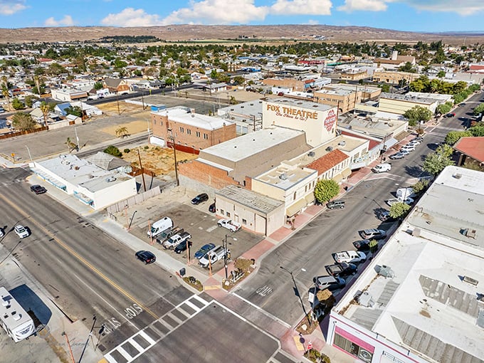 The Fox Theatre anchors downtown Taft, proving small towns still know how to entertain without breaking budgets.