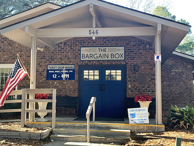 That American flag isn't just decoration - it's a promise that your dollars stay local while your closet goes global